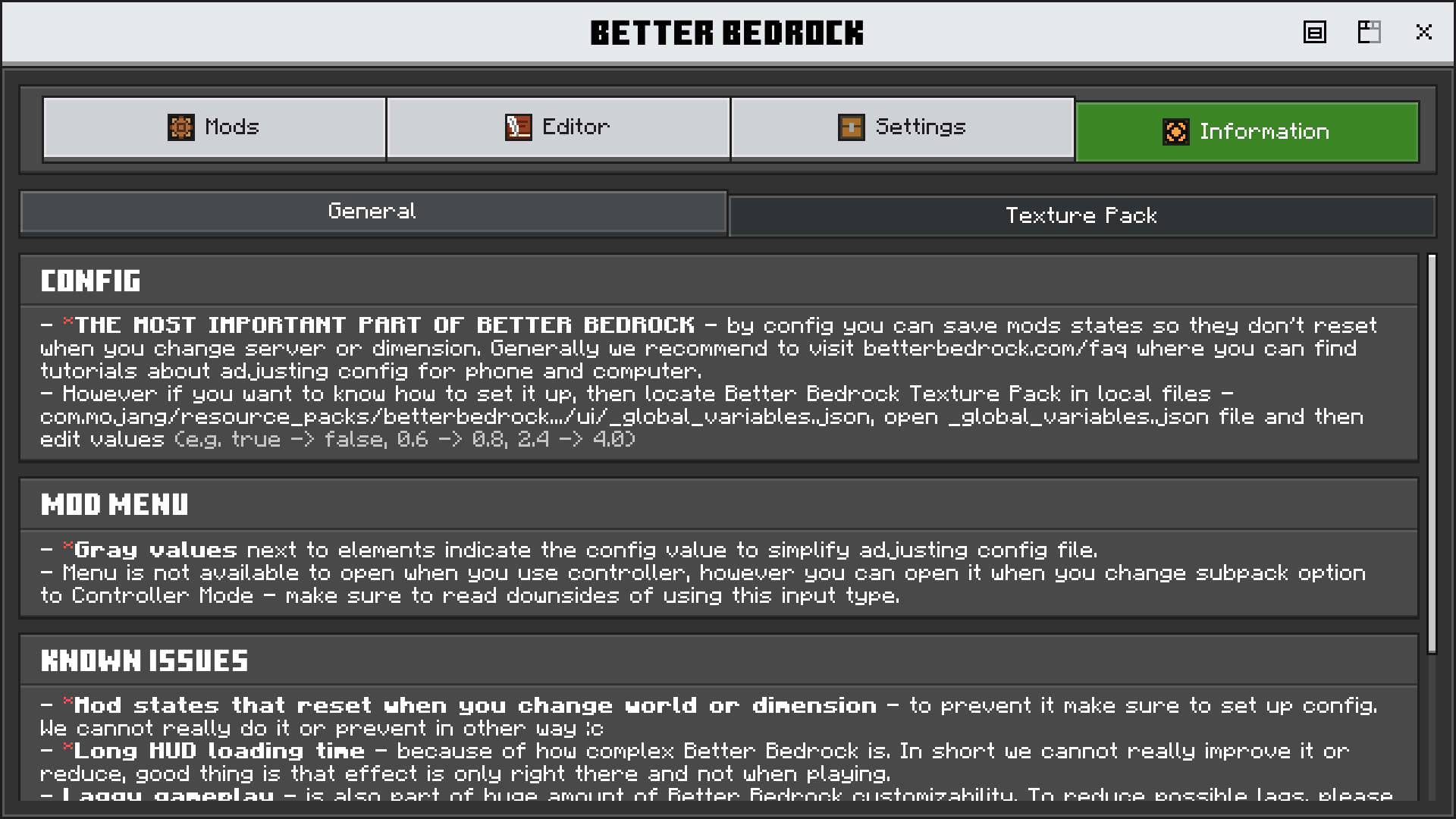 Better Bedrock