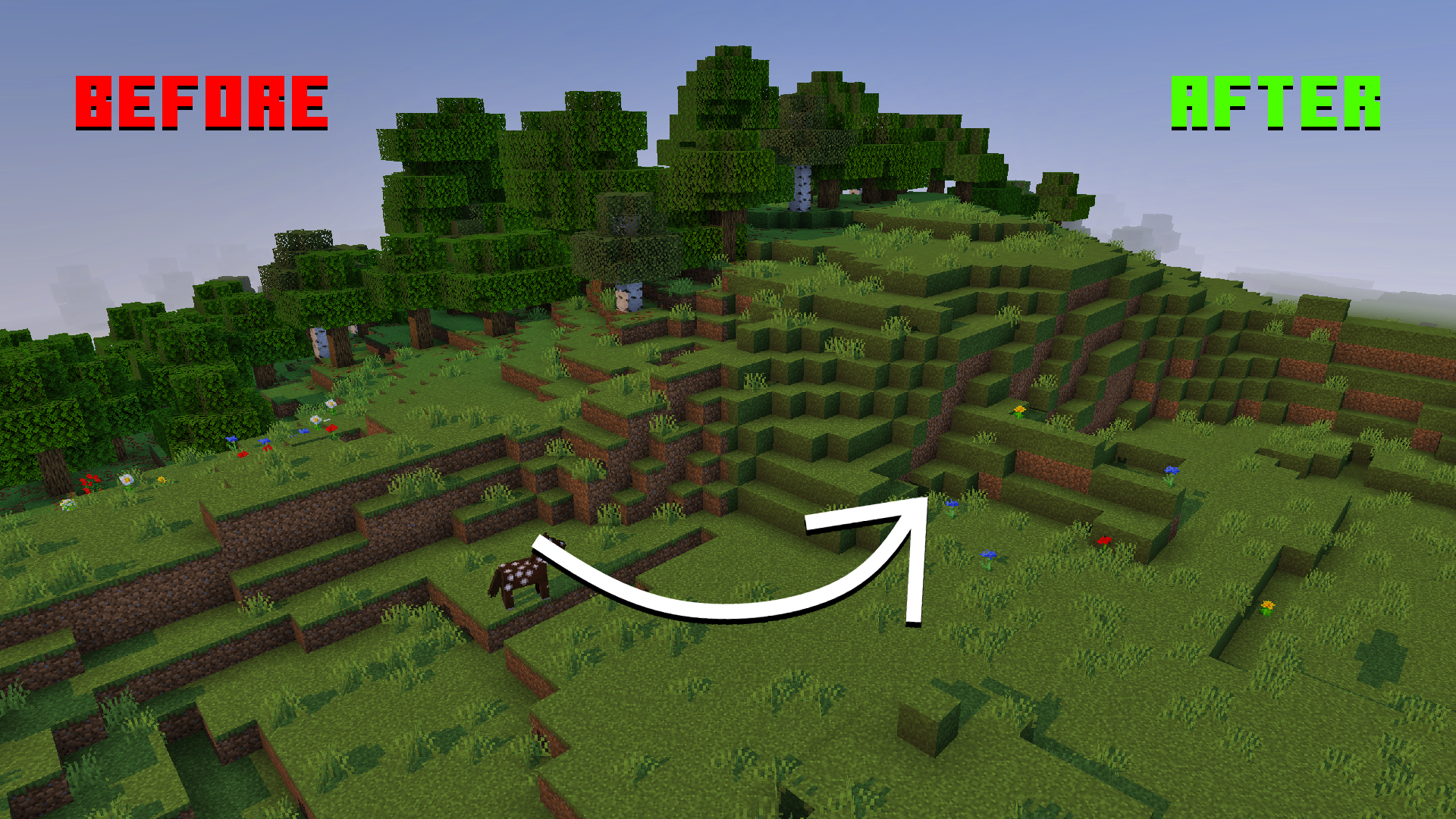 Full Grass (@AxmBro) - Minecraft Bedrock Texture Pack