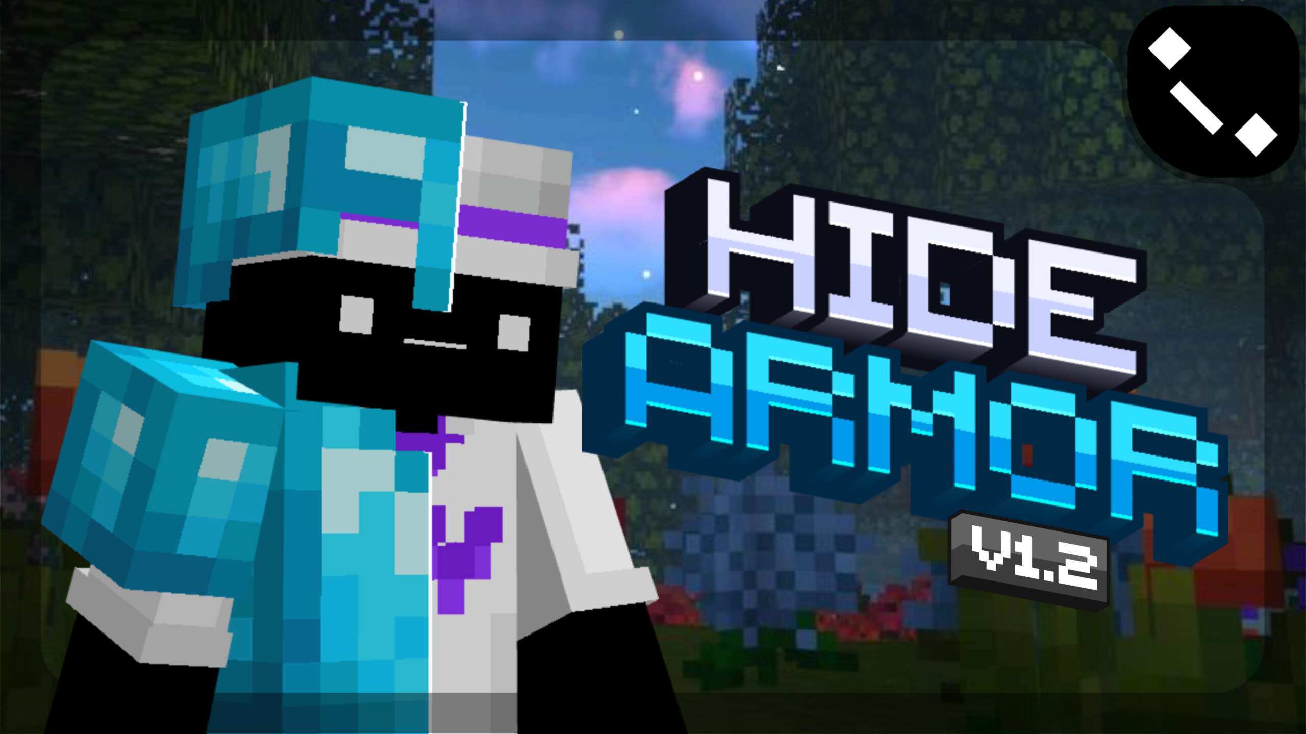Hide Armor - v1.2 - [Configurable] - Minecraft Bedrock Mod