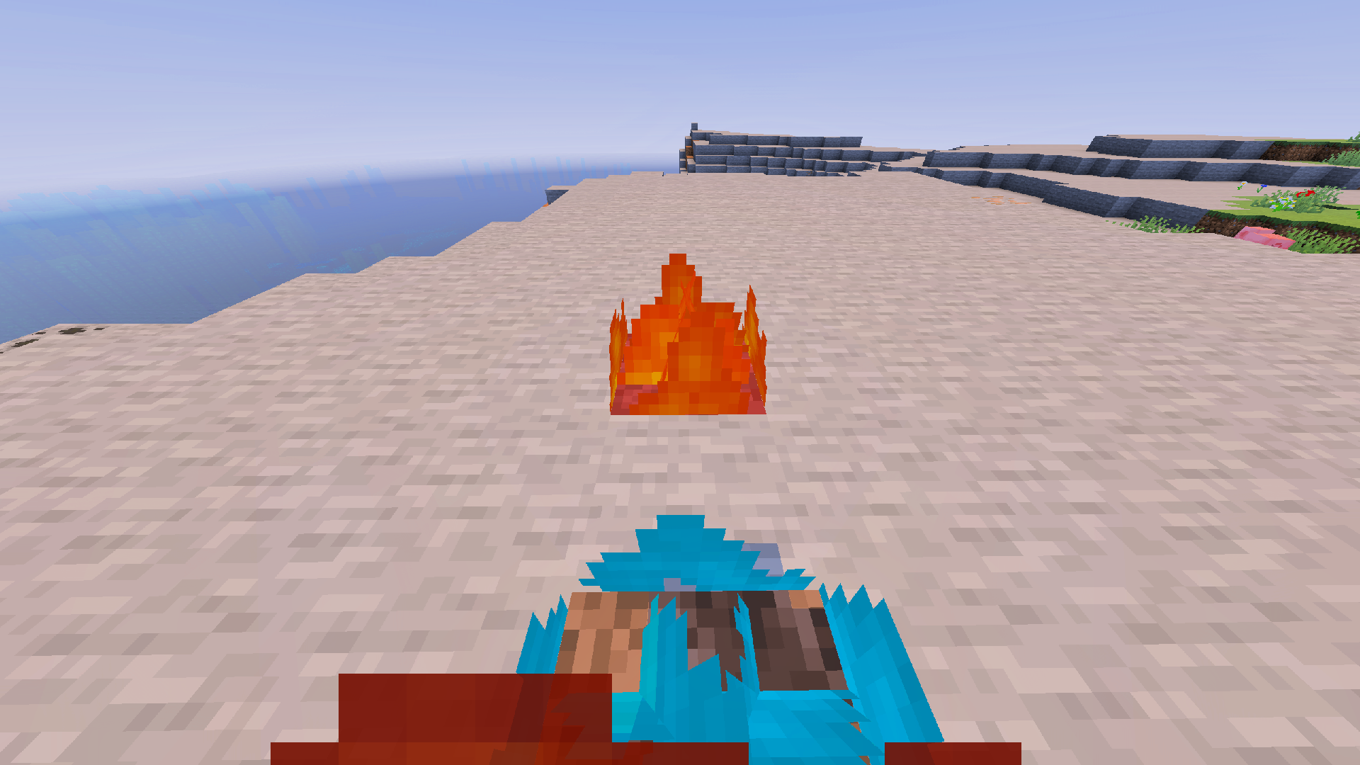 Low Fire (@AxmBro) - Minecraft Bedrock Texture Pack