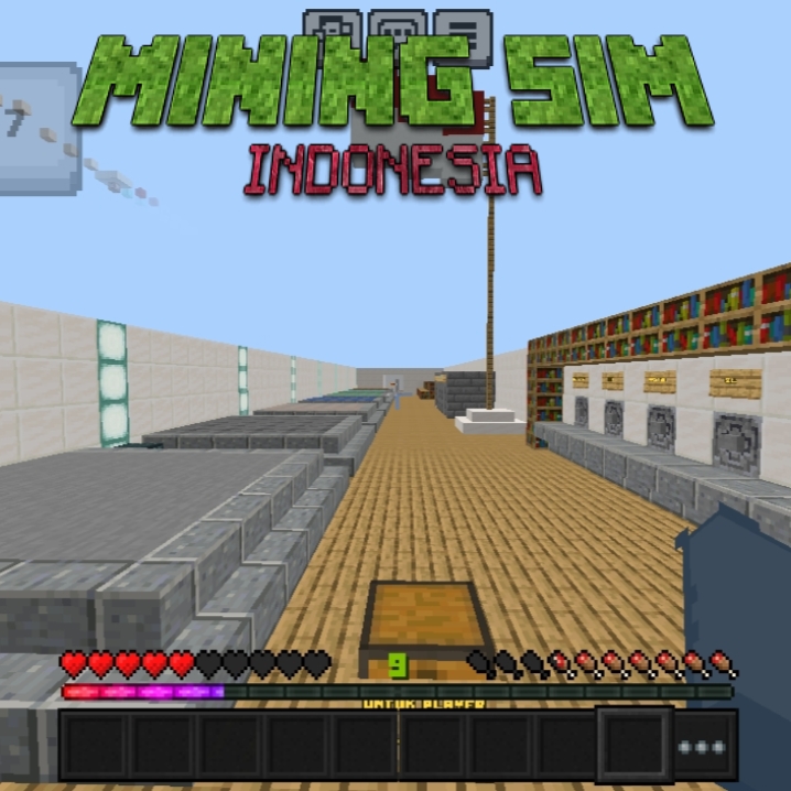 MINING SIM INDO (@petralovcat) - Minecraft Bedrock Map